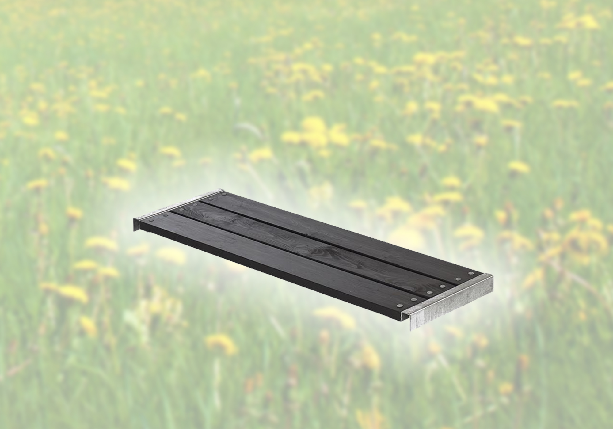 CUBIC/PIPE Bank 120 cm inkl. Beschläge | HolidayGarden